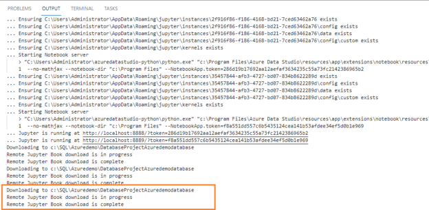 Explore Jupyter Books in Azure Data Studio