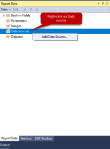 Create SSRS reports for PostgreSQL using SSDT 2017