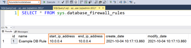 Configure Ip Firewall Rules For Azure Sql Databases