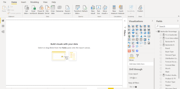 Natural Language based data exploration in Power BI