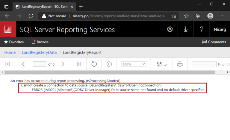 Create Ssrs Reports For Postgresql Using Ssdt 2017