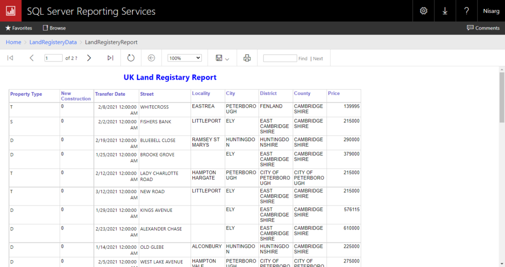 Create SSRS reports for PostgreSQL using SSDT 2017