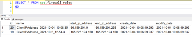 Configure IP firewall rules for Azure SQL Databases Configure IP firewall rules for Azure SQL Databases
