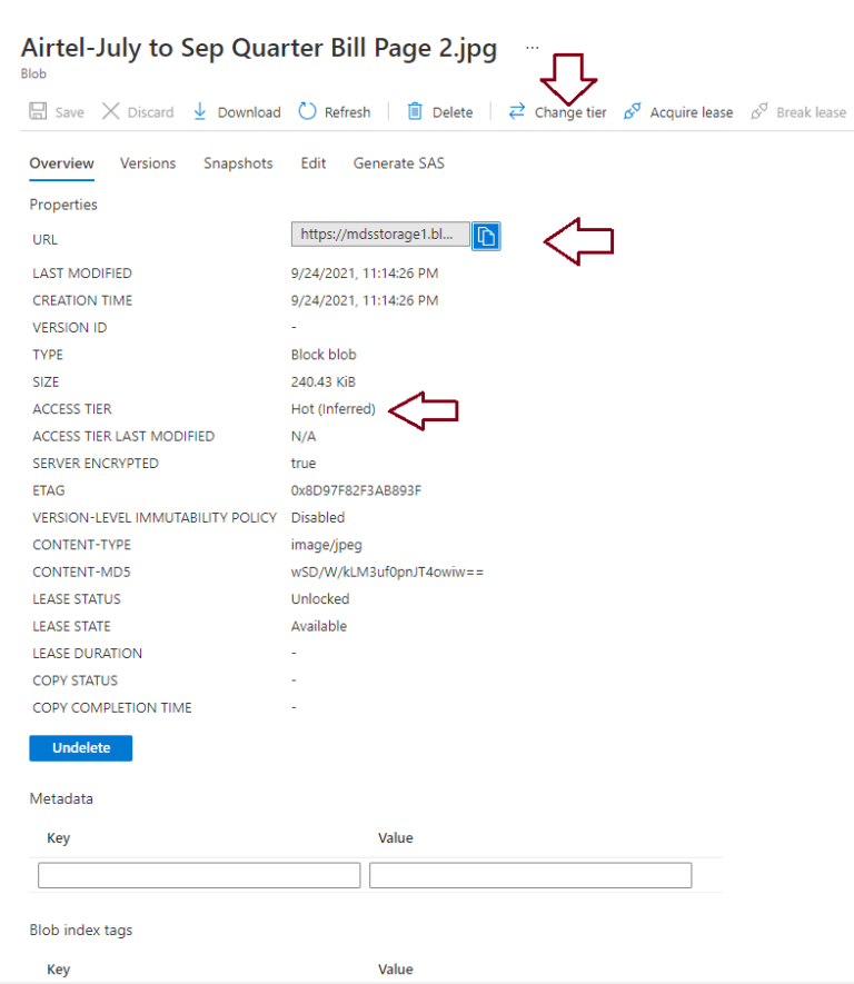 Understanding Azure BLOB storage and its uses in SQL Server