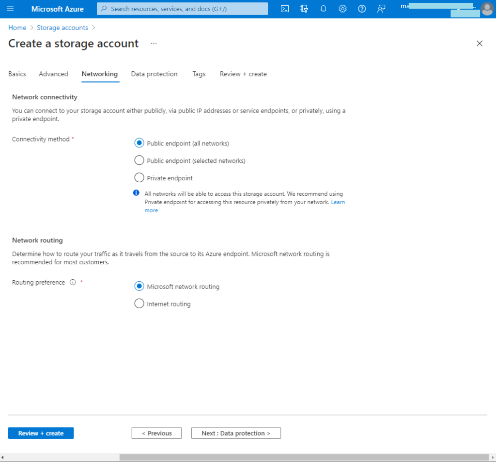 Getting started with Azure Storage