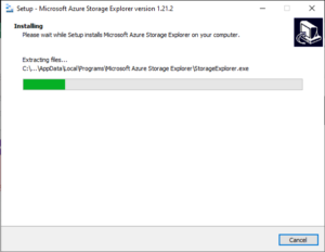 Getting started with Azure storage explorer
