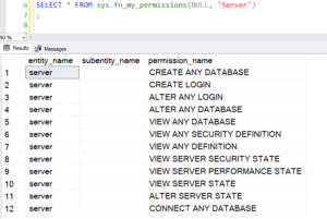 Fixed Server Roles in Azure SQL Database Server