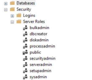 Fixed Server Roles in Azure SQL Database Server