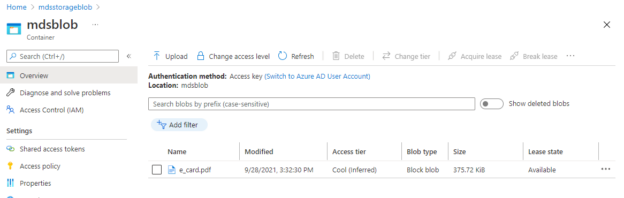Upgrade an Azure blob storage account type from BlobStorage or GPv1 to GPv2