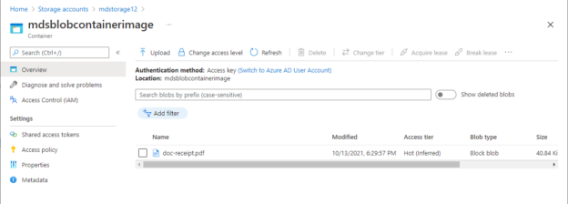 Manage Azure Blob Storage using Azure Storage Explorer