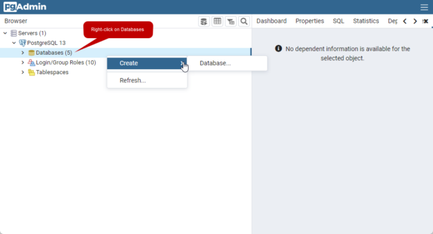 Learn PostgreSQL: Managing PostgreSQL databases