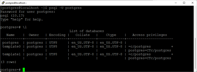 Learn PostgreSQL: Install PostgreSQL on CentOS Linux