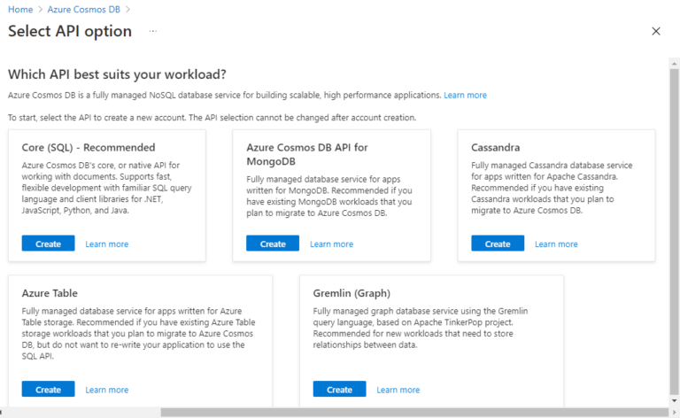 Managing Cosmos DB using Azure storage explorer