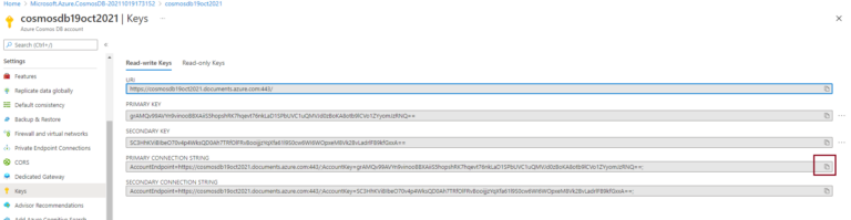 Managing Cosmos DB using Azure storage explorer