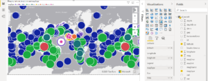 Analyzing spatial data with Azure Maps in Power BI