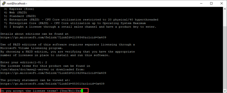 Manage Sql Databases In Centos Install Sql Server On Centos