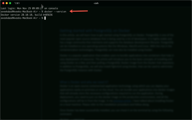 Getting Started With Postgresql On Docker