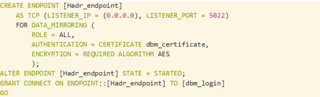 Configure cross-platform SQL Server Always On Availability Groups
