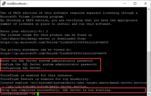 Manage SQL Databases in CentOS: Install SQL Server on CentOS