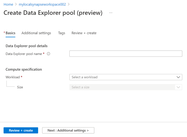 Getting started with Data Explorer pools in Azure Synapse Getting started with Data Explorer pools in Azure Synapse
