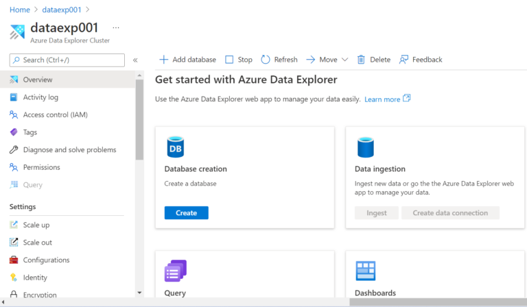 Integrating Azure Data Explorer cluster with Azure Synapse