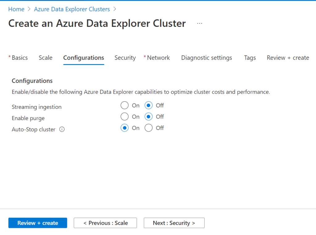 Integrating Azure Data Explorer cluster with Azure Synapse