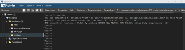 Introduction to basic psql commands