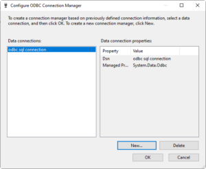 ODBC Drivers in SSIS
