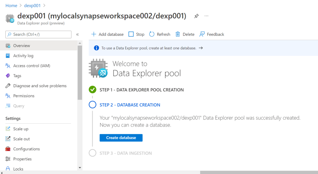 Ingesting data into Azure Synapse Data Explorer Pool