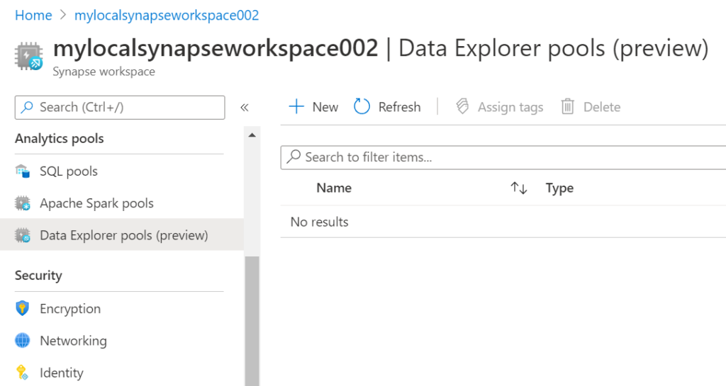Getting started with Data Explorer pools in Azure Synapse Getting started with Data Explorer pools in Azure Synapse