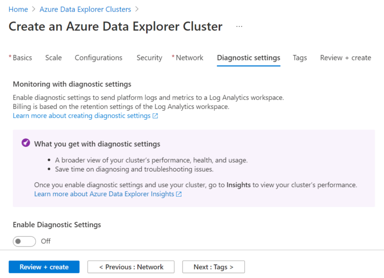 Integrating Azure Data Explorer cluster with Azure Synapse