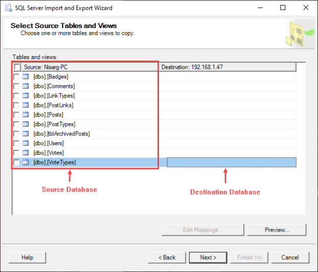 Copy Sql Databases Between Windows 10 And Centos Using The Sql Server 0147