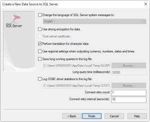ODBC Drivers in SSIS