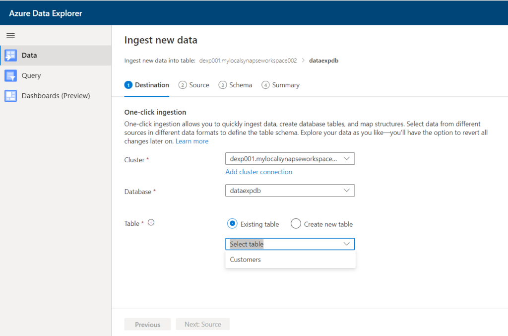 Ingesting data into Azure Synapse Data Explorer Pool Ingesting data into Azure Synapse Data Explorer Pool