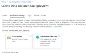 Getting started with Data Explorer pools in Azure Synapse