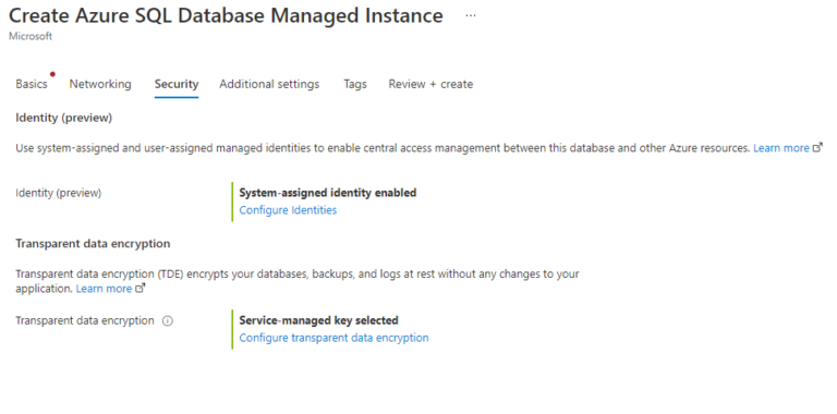 Getting Started With Azure Sql Managed Instance
