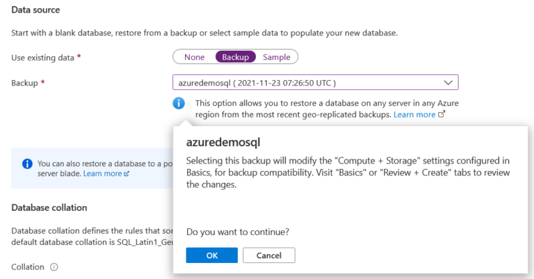 Exploring Azure Sql Database Geo Restore