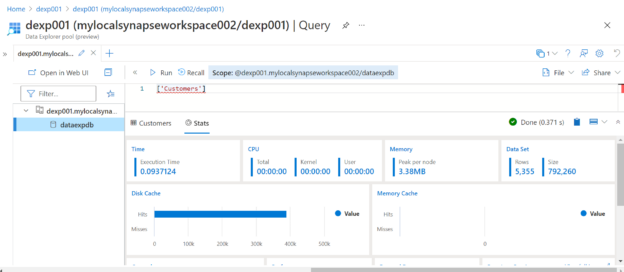 Ingesting data into Azure Synapse Data Explorer Pool