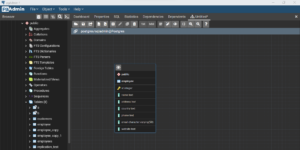 Data Modeling with ERD features in pgAdmin
