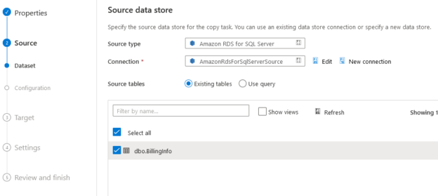 Copy Data From Aws Rds Sql Server To Azure Sql Database