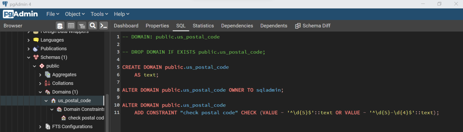 Managing Schema In Azure Database For Postgresql Using Pgadmin