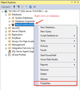 Manage SQL Databases in CentOS: Manage filegroups of user databases