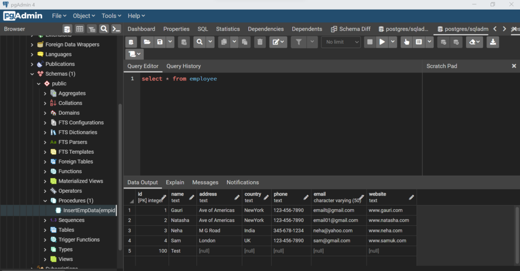 Getting started with procedures in Azure Database for PostgreSQL