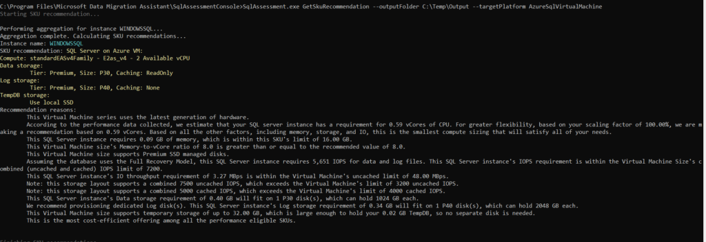 How to identify suitable SKUs for Azure SQL Database, Managed Instance ...