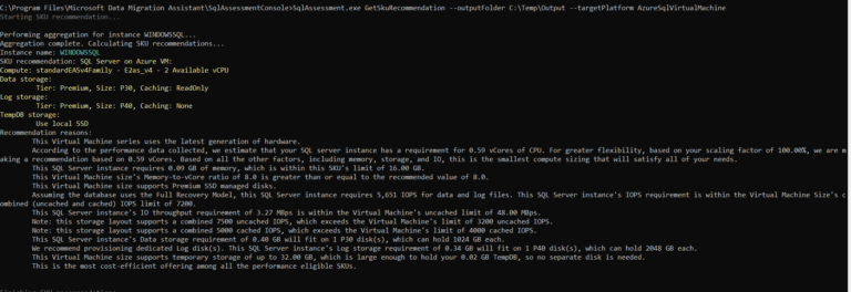 How to identify suitable SKUs for Azure SQL Database, Managed Instance ...