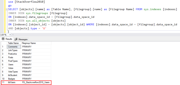 Manage Sql Databases In Centos Manage Filegroups Of User Databases