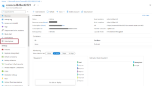 Access Azure Cosmos DB using Data Explorer