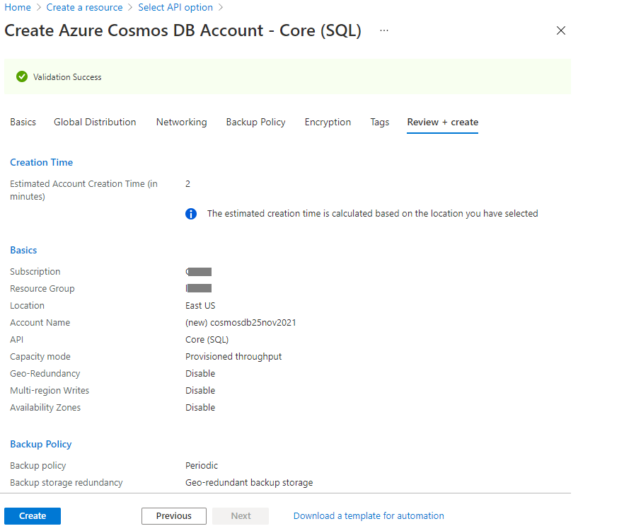 Enable Global Distribution to replicate data across regions in Azure Cosmos DB