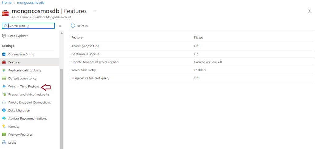 How to migrate Periodic backup to Continuous backup for Azure Cosmos DB