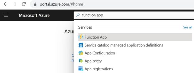 Python serverless functions to query Azure SQL DB